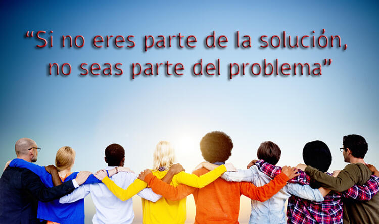 Elijo ser parte de la solución, no del problema » Alvaro Mendoza